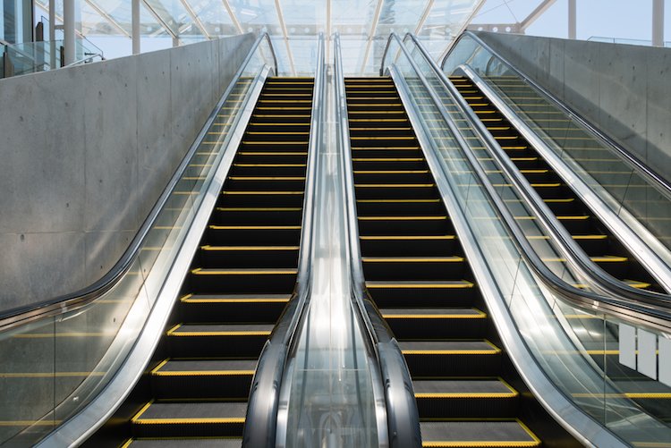 Man Swallowed By Escalator