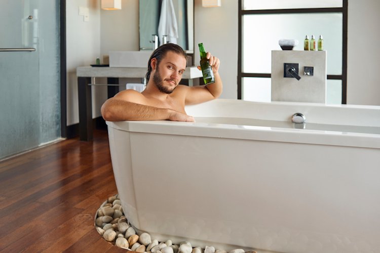 You Can Take A Beer Bath To Improve Your Health At Japanese Resort