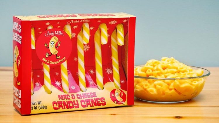 Mac And Cheese Candy Canes Are Here To Ruin Your Holidays