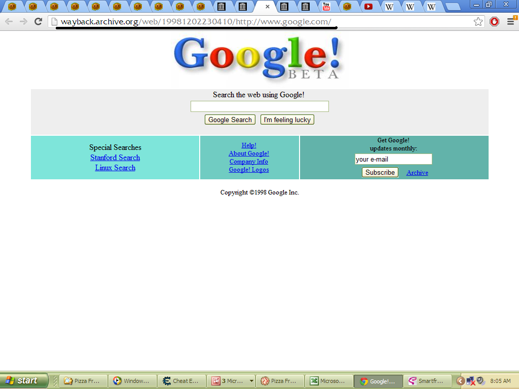 Google Evolution: A Look Back At Google's 20 Year Journey From Beta To ...