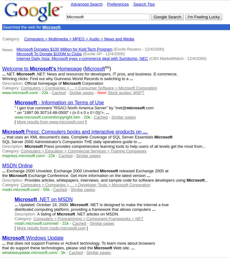 Google Evolution: A Look Back At Google's 20 Year Journey From Beta To ...