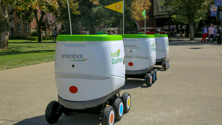 Snackbot Delivers Everything Except What College Kids Want - Mandatory