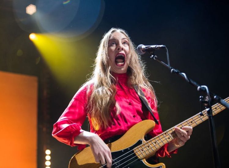 Este Haim Has Most Intense (And Amusing) Bass Face Known to Music