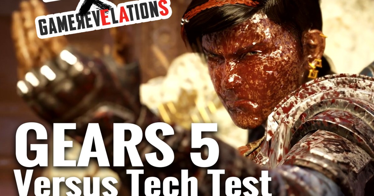 Gears 5 Versus Tech Test Trailer Breakdown | GameRevelations - Mandatory