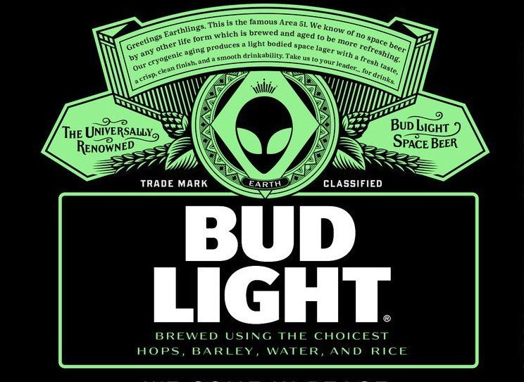 Budweiser Releases Area 51 Beer, Joins These Beers Great for Storming