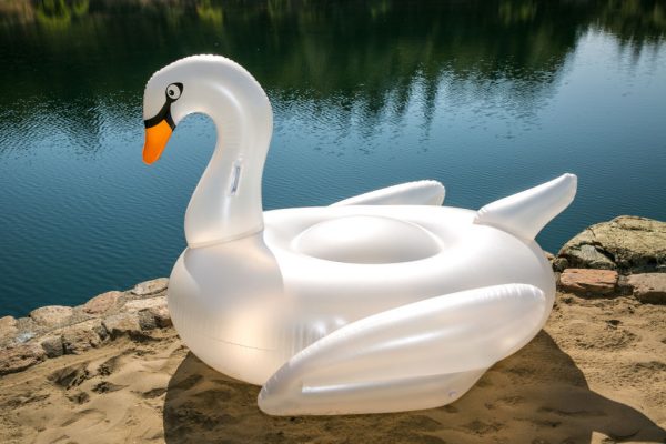 NYFD Saves People on Runaway Inflatable Swan Float, Finally Starting to ...