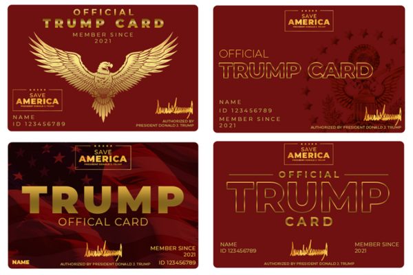 Mandatory Funniest Tweets About the Ridiculous Trump Membership Cards