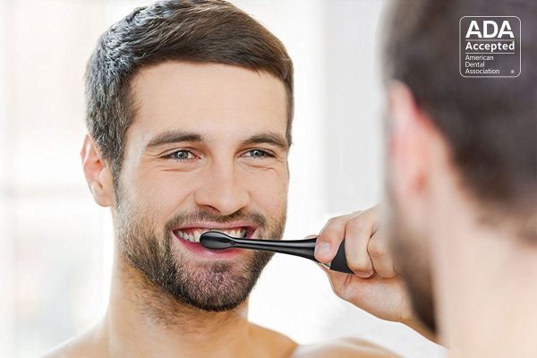 This AquaSonic Black Series Toothbrush Will Tidy up That Smirk