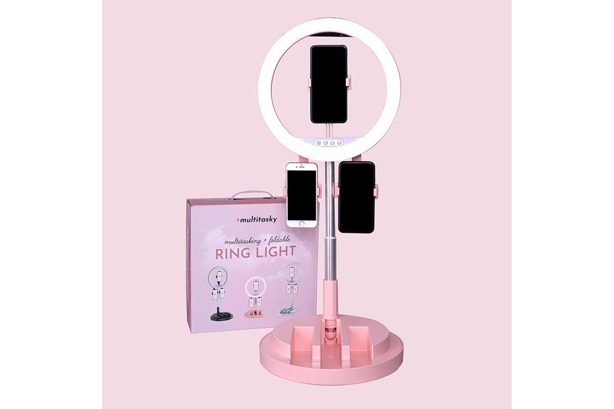 Always Get Your Good Side With This Multitasking Foldable Ring Light ...