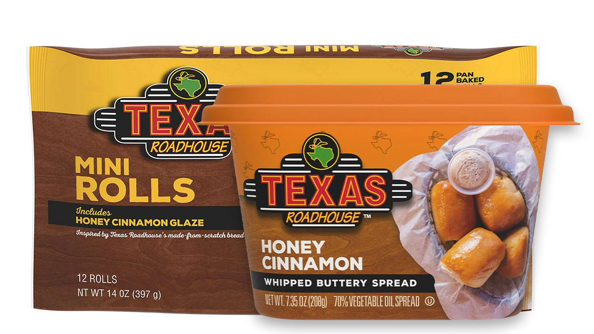 Texas Roadhouse Honey Cinnamon Butter and Mini Rolls Now Available in ...