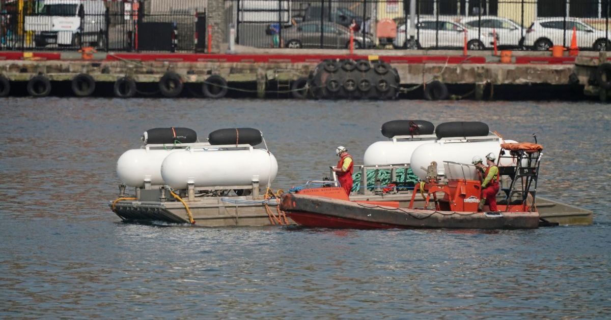 Chilling First Photo of Titan Sub Reveals Wreck Site - Mandatory