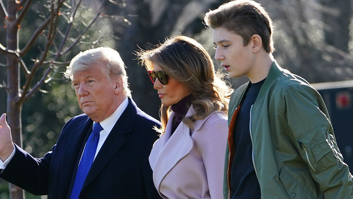 Melania Trump Addresses Rumors That Barron is Autistic in New Memoir ...