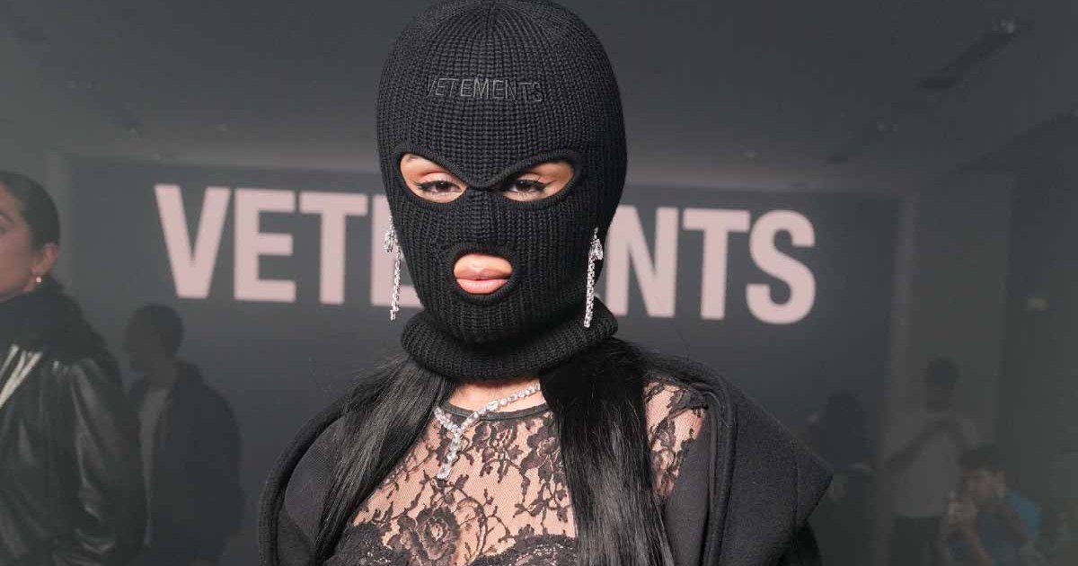 Camila Cabello's Ski Mask Adds a Mysterious Edge to Paris Fashion Week ...