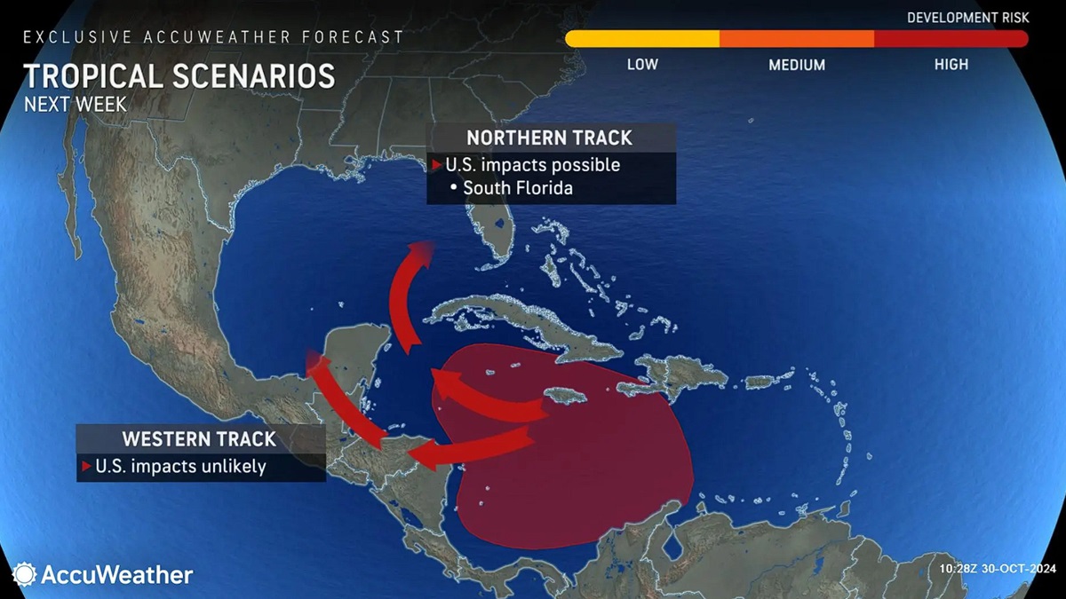 Hurricane Patty & Rafael Could Develop in Gulf by Early November ...