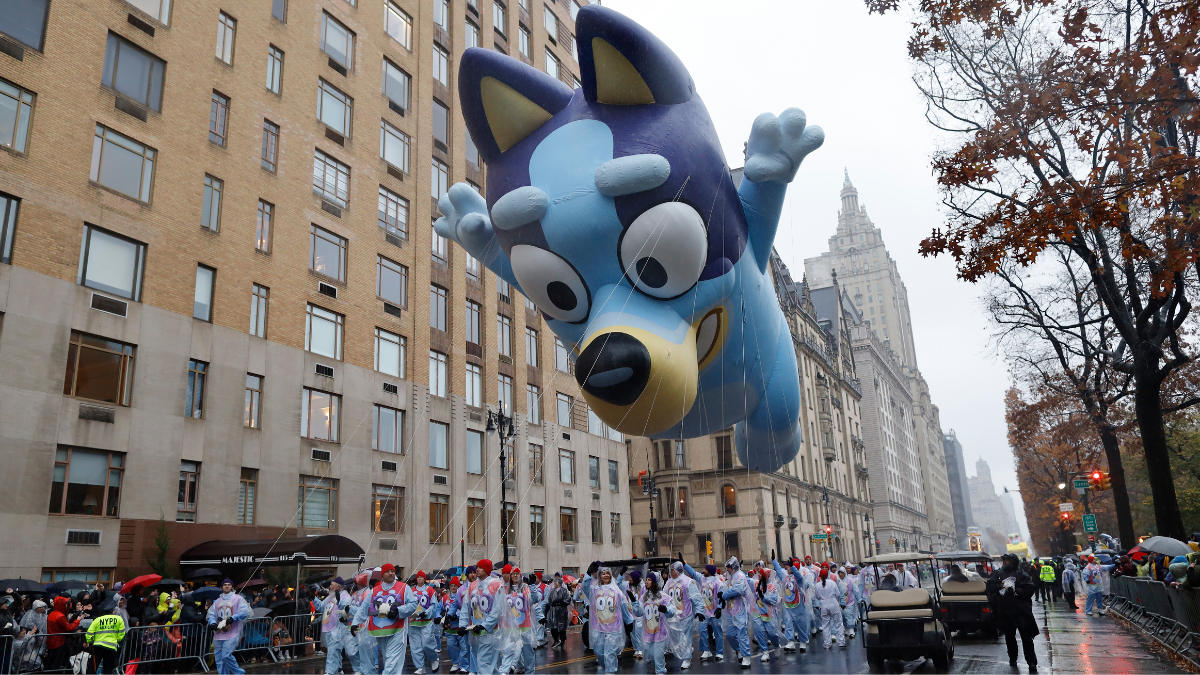 Here's What Happened to 'Bluey' Balloon Ahead of Macy's Thanksgiving ...