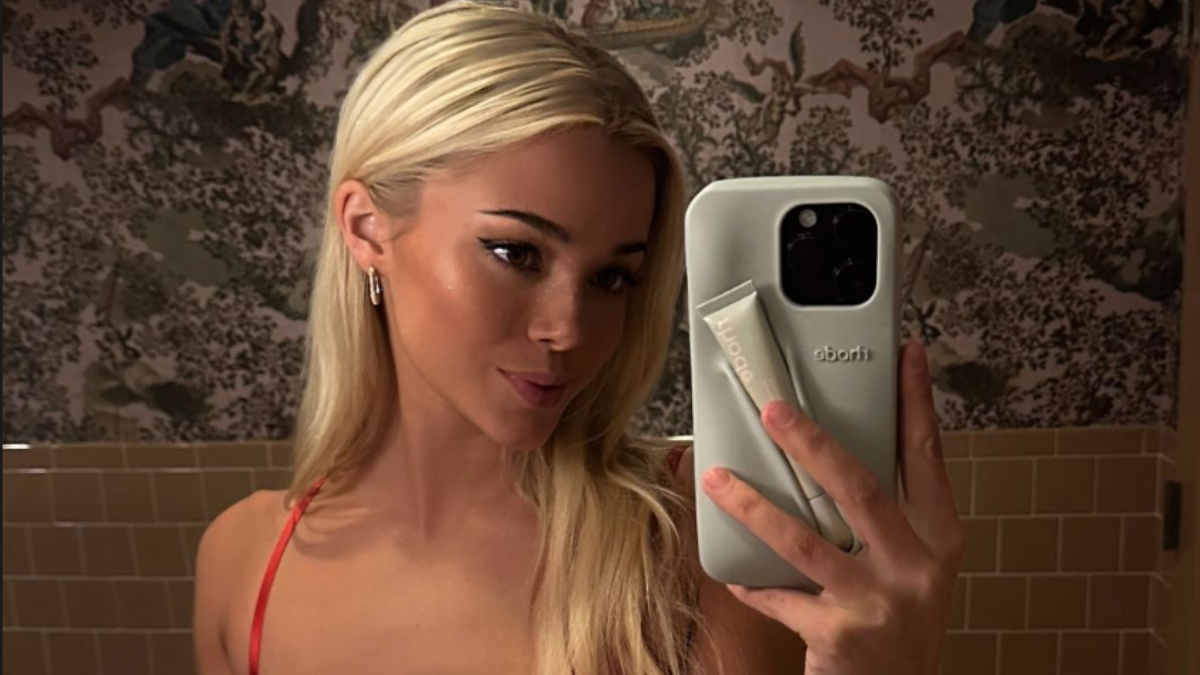 Livvy Dunne Wows in Slinky Red Dress at Paul Skenes' Big Night - Mandatory