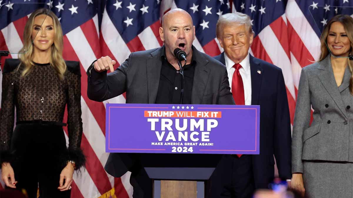 Dana White Thanks Joe Rogan in Donald Trump Election Victory Speech ...
