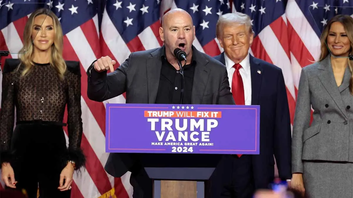 Dana White Thanks Joe Rogan in Donald Trump Election Victory Speech ...