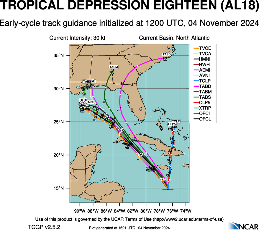 Here's Where Hurricane Rafael Is Likely To Hit The US, Models Say ...