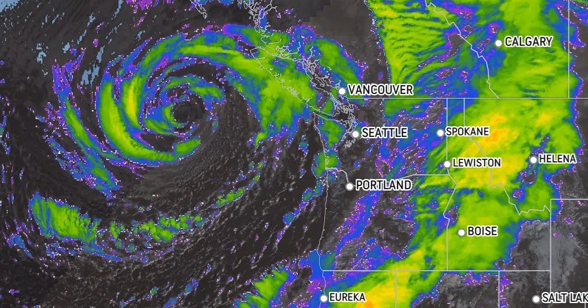 Here's When A Second Bomb Cyclone Will Likely Hit the Western US ...