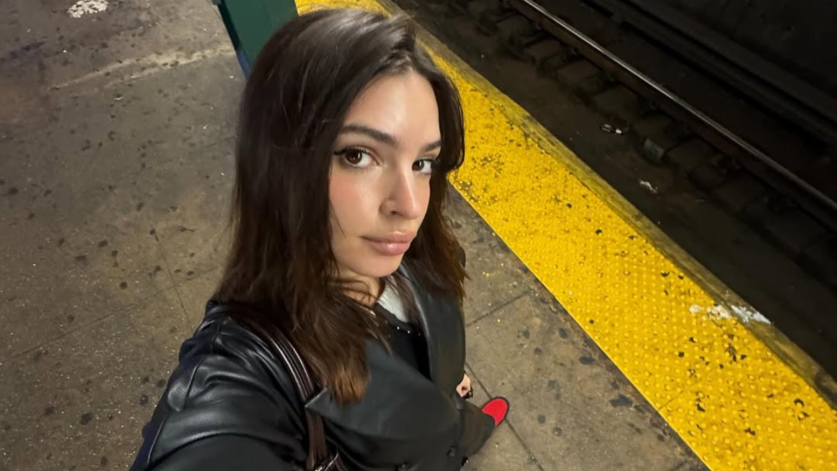Emily Ratajkowski Goes From Bold Black Dress To Fuzzy Sweaters in ...
