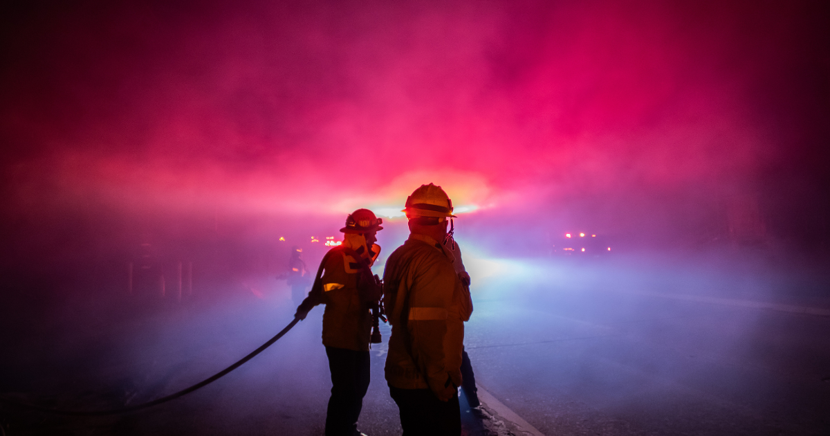 Video Shows Raging Malibu Fire Turning Sky Into Devilish Red - Mandatory