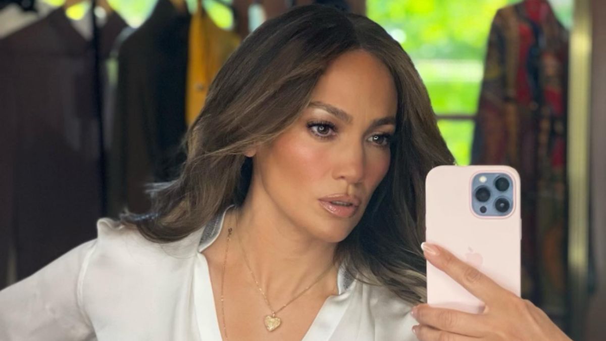 Jennifer Lopez Makes a Striking Appearance in a See-Through Top in ...