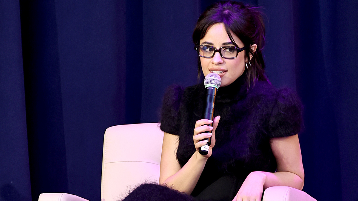 Camila Cabello’s Dress With a Quirky Sheer Panel Nearly Bares Her Back ...