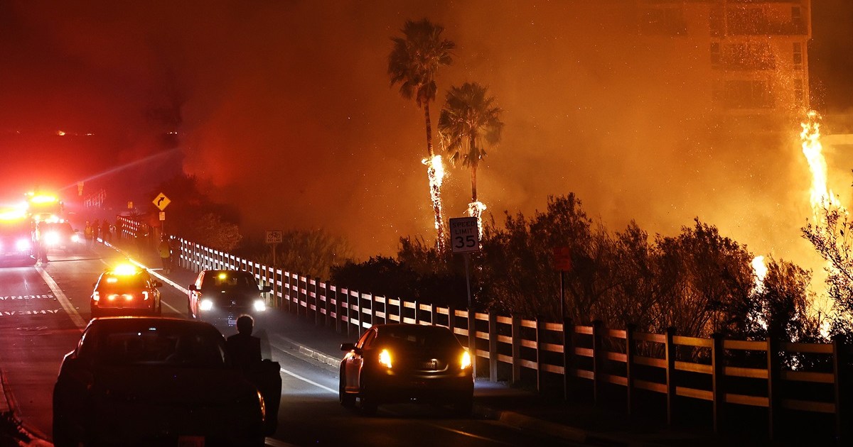 Malibu Fire Map: Containment of Franklin Wildfire So Far [Update ...