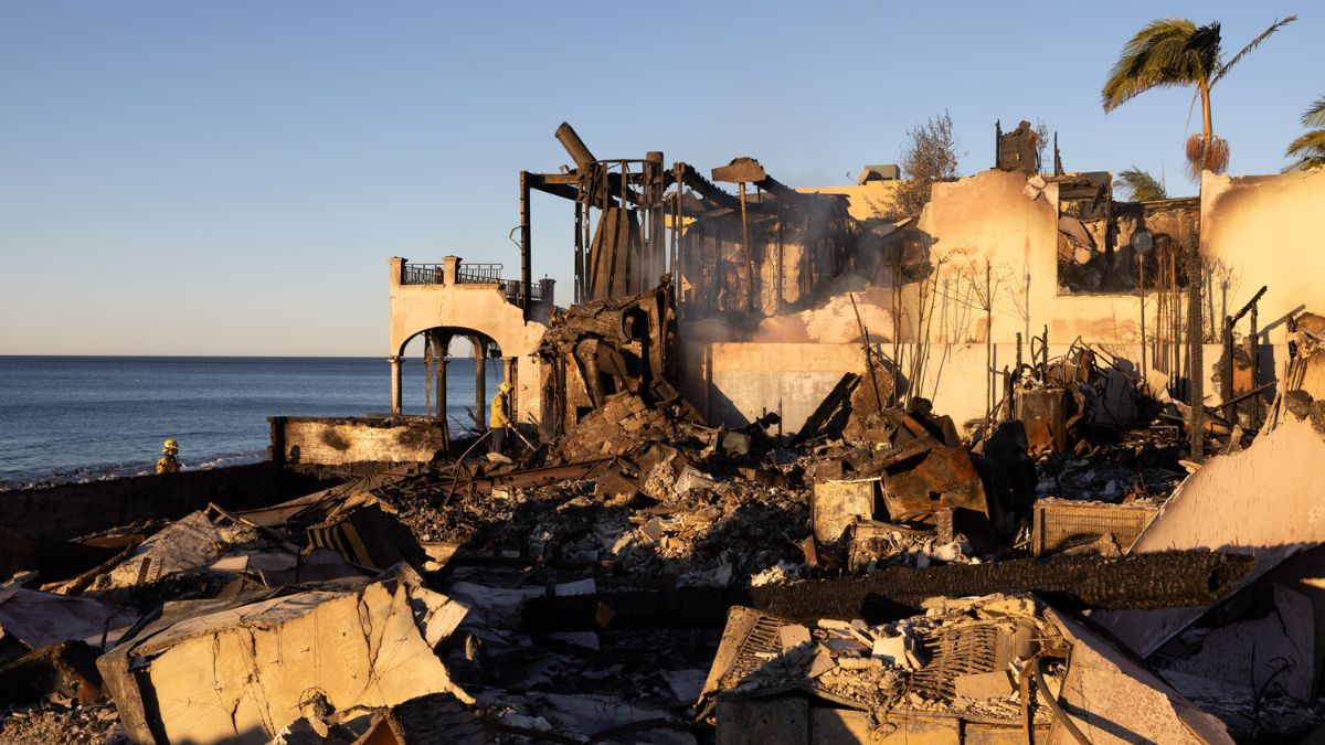 Viral Video Shows Family Singing Around Ruins of LA Fire - Mandatory
