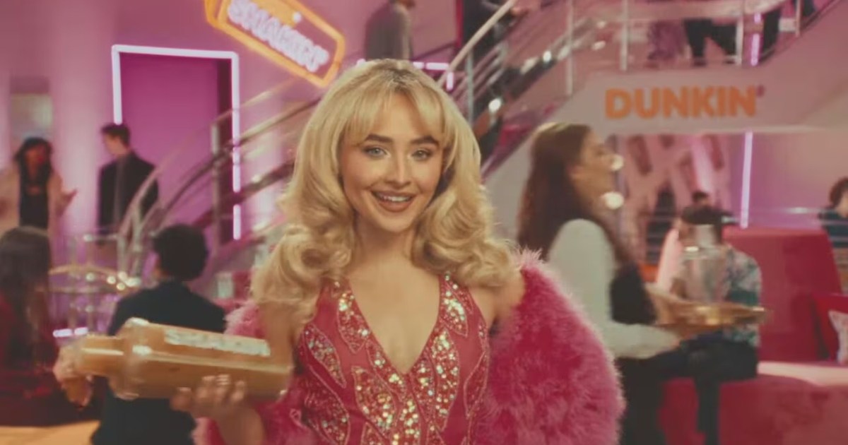 How Did Sabrina Carpenter React to Viral Grandma C Drinking Dunkin'?