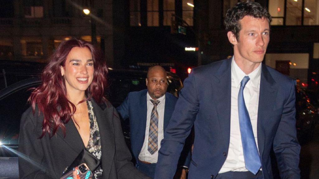 Dua Lipa & Callum Turner Set Couple Goals in Paris Video - Mandatory