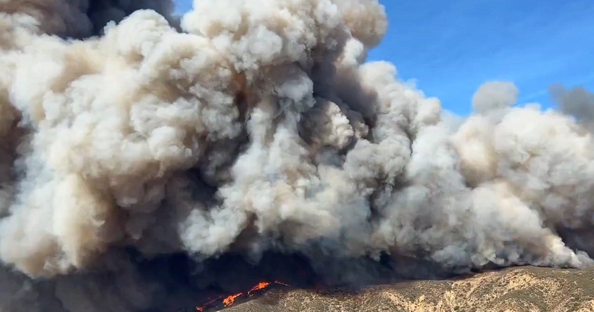 Hughes Fire Map in Los Angeles County Shows How Fast the Wildfire Has ...