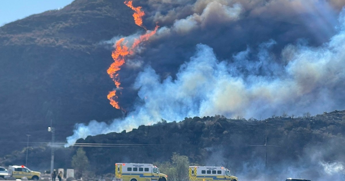 Laguna Fire Map Near Camarillo Reveals How Far The Flames Have Spread ...