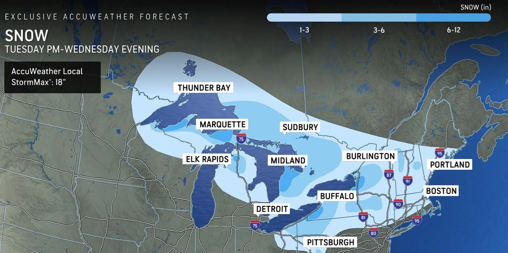 Here's How Much Snow Winter Storm Freya Will Drop in the US - Mandatory