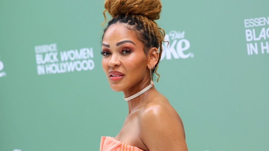 Meagan Good Embraces Summer Color in Striking Photos at Award Ceremony ...