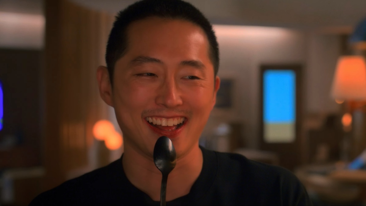 Kristen Stewart & Steven Yeun Talk About Love Me: ‘That Was a Trip ...