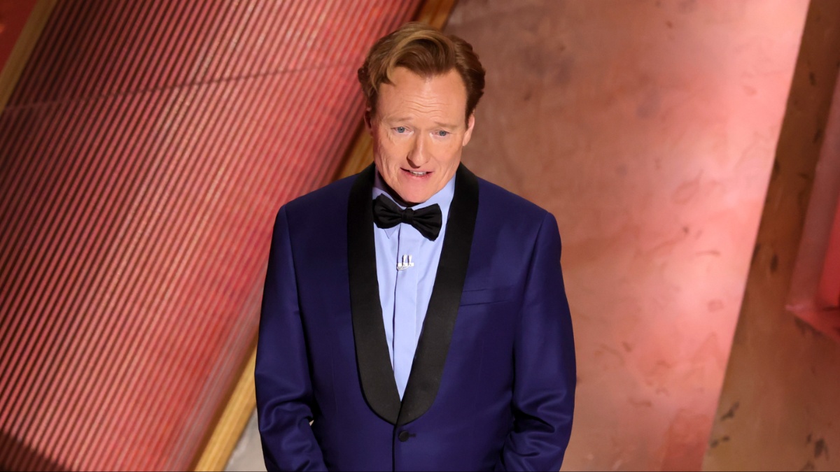 Conan O’Brien Takes a Dig at Drake During 2025 Oscars - Mandatory