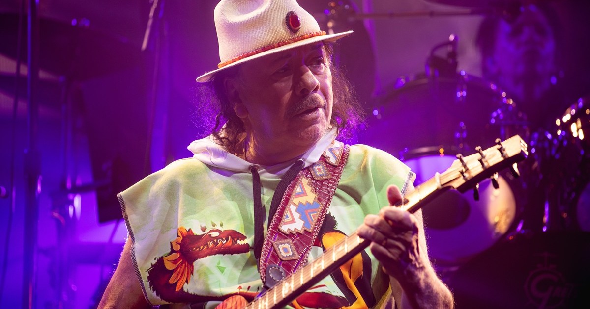 Carlos Santana Hospitalized Hours Before His Texas Concert - Mandatory