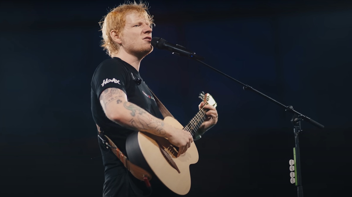 “Ink and irony — Ed Sheeran strips down, trolls TikTok, and somehow ...