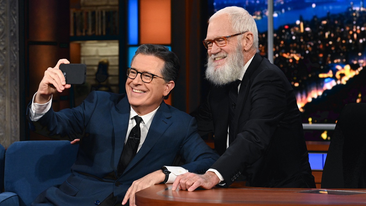David Letterman Steps in to Support Stephen Colbert Amid Late Show ...