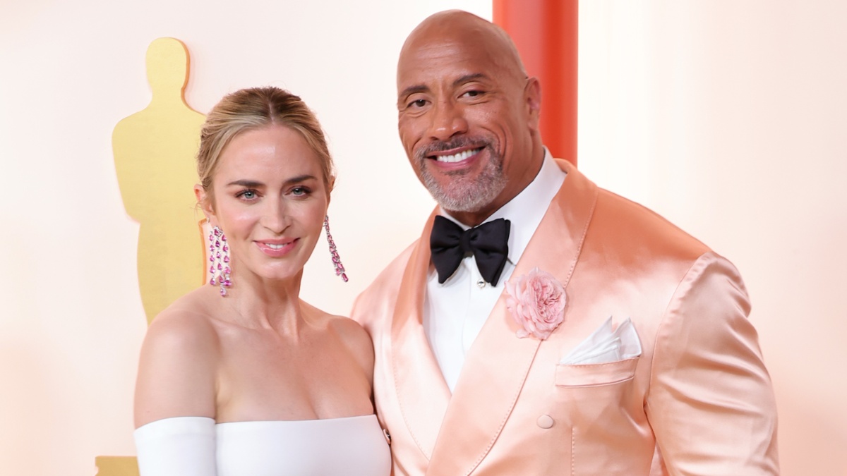 Dwayne Johnson Talks About 'Closeness' With Emily Blunt - Mandatory