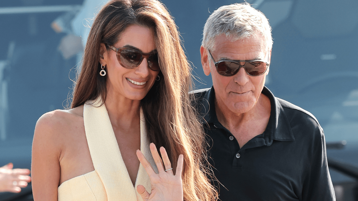 George & Amal Clooney Make an Elegant Venice Entry in New Photos ...