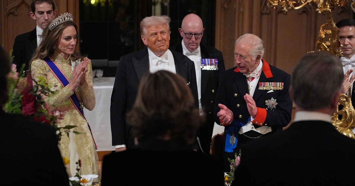 Kate Middleton's Posture During Her Interactions With Donald Trump ...