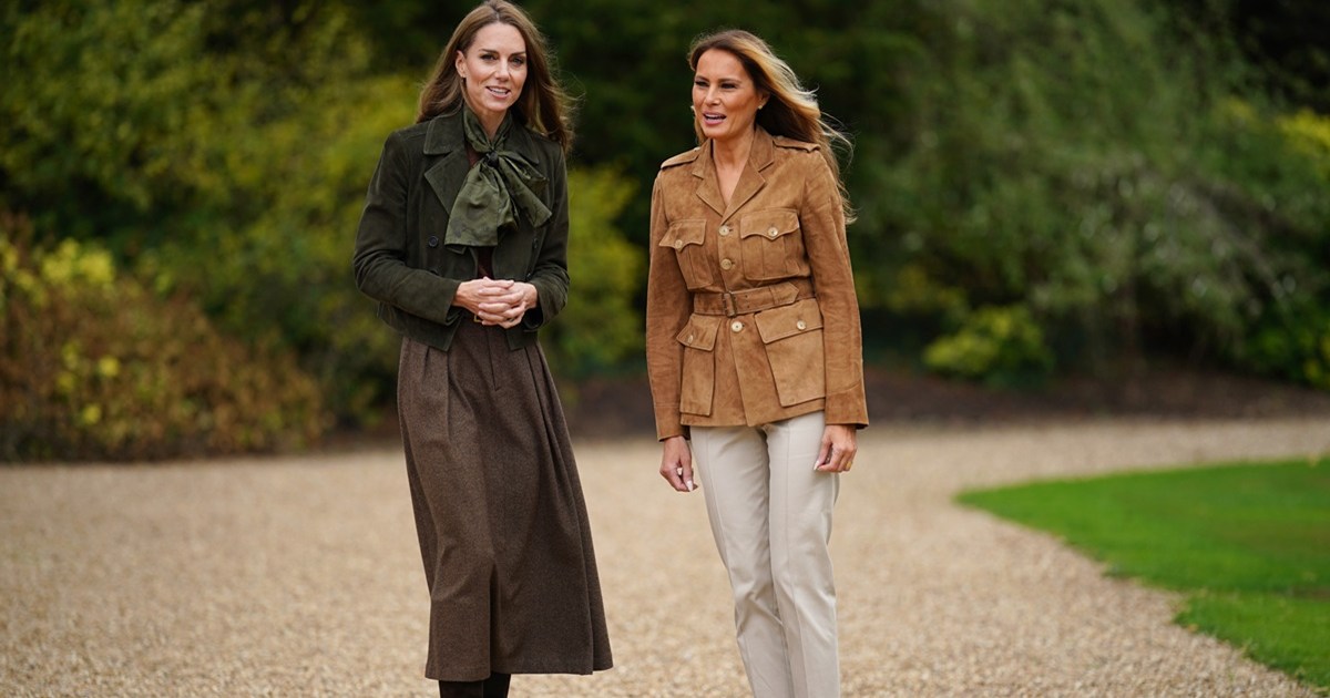 Expert Unpacks Kate Middleton & Melania Trump's Body Language During ...