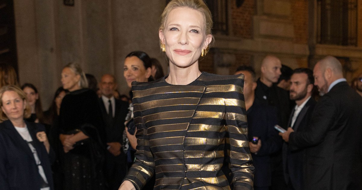 Cate Blanchett Formal Look Exudes ‘Movie Star Aura’ in Giorgio Armani ...