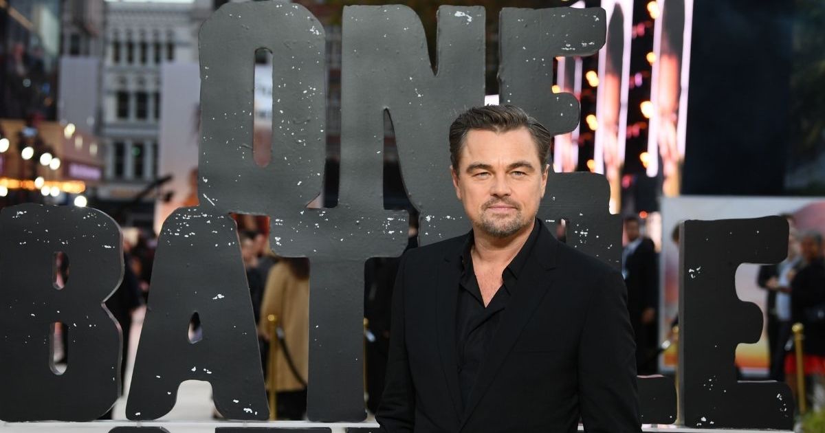 Leonardo DiCaprio Looks Sharp in Tailored Black Suit for London ...