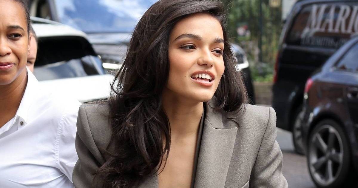 Rachel Zegler Goes Braless As She Stuns in Power Suit - Mandatory