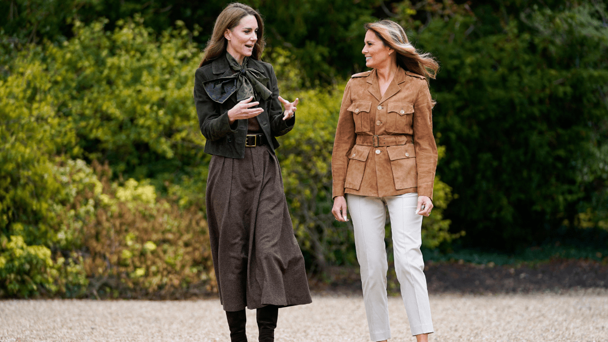 Kate Middleton & Melania Trump Spotted Side by Side in a First Lady ...