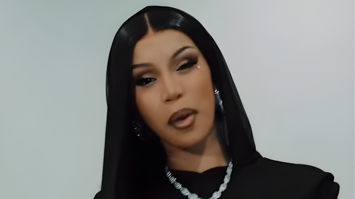Cardi B Showcases Her Tattoos in Backless Mini-Dress - Mandatory